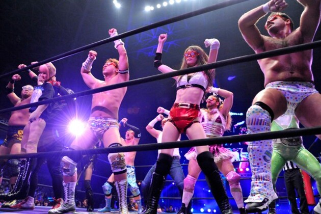 【DDT】20周年目の両国は竹下がV7で飾る ディーノがDDT新プロデューサー就任 - スポーツナビ