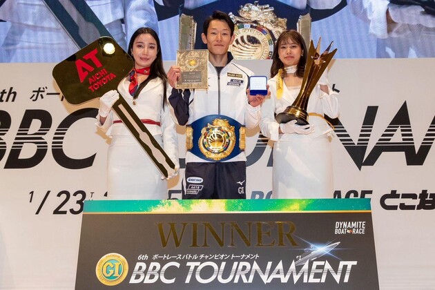 【BOATRACE】「一番の仕上がりで納得のターン!」と茅原悠紀が万全の逃げV 常滑BBCトーナメント - スポーツナビ