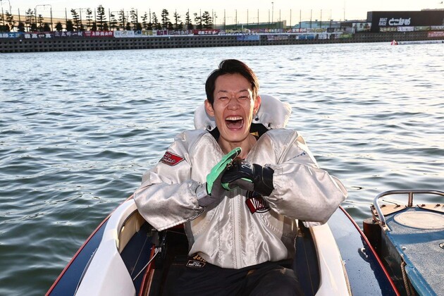 【BOATRACE】「一番の仕上がりで納得のターン!」と茅原悠紀が万全の逃げV 常滑BBCトーナメント - スポーツナビ