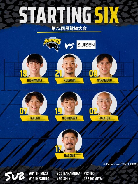 【試合結果】第72回黒鷲旗 全日本男女選抜バレーボール大会 グループ戦 第1戦 VS SUISEN - スポーツナビ