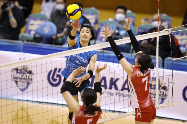 【バレー/Vリーグ】V1男子・首位争いの直接対決はWD名古屋に軍配！V1女子・NECがホームでの久々の快勝 - スポーツナビ