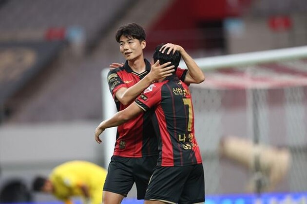 FCソウルのナ・サンホがKリーグラウンドMVP選出！2G1Aの活躍で7発大勝に貢献 - スポーツナビ