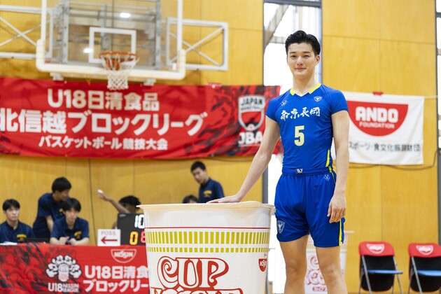 U18日清食品 北信越ブロックリーグ2024 男子 大会レポート 上村敏毅「どんな相手でも帝京長岡のバスケットをやり続ける」帝京長岡（新潟県） - スポーツナビ