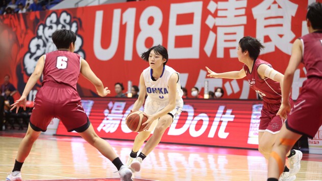 【U18日清食品トップリーグ2024 (女子) 大会レポート】優勝に向かって積極性と責任感を 桜花学園 #6 阿部心愛 - スポーツナビ