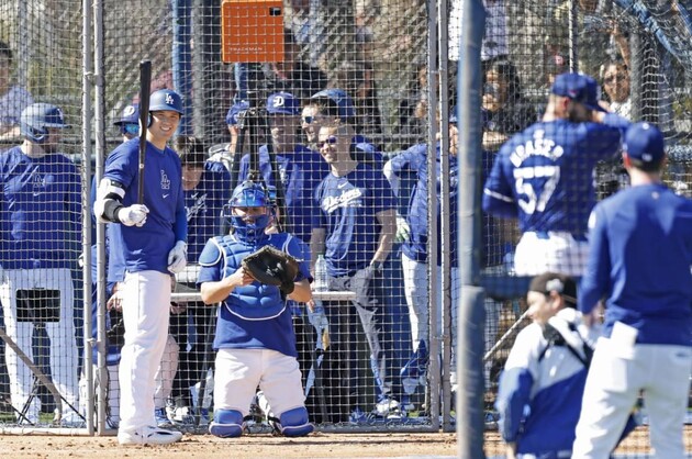 実戦形式の打撃練習「ライブBP」でいきなり本塁打！ 大谷翔平の早期復帰をサポートする最新の打撃マシン「ビジョン」とは？ - スポーツナビ