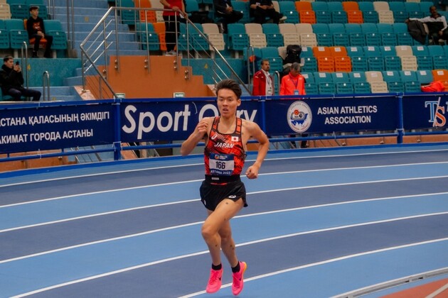 【アジア室内陸上】3000m銀メダル 佐藤圭汰：目指すは日本記録！シニア初代表で得た課題や抱負を語る - スポーツナビ