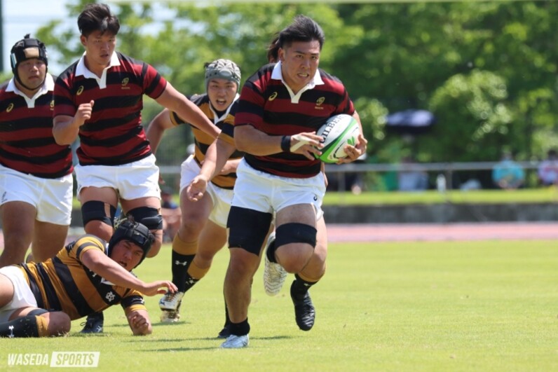 早実育ちの蹴球軍団(相良昌彦/ラグビー蹴球部×亀井理陽/米式 早実育ちの蹴球軍団(相良昌彦/ラグビー蹴球部×亀井理陽/米式