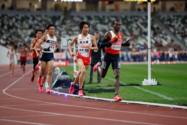 【第107回日本選手権10000mハイライト】女子：廣中、今季日本最高記録で三連覇／男子：塩尻、日本新記録で5000mとの二冠に輝く！ - スポーツナビ