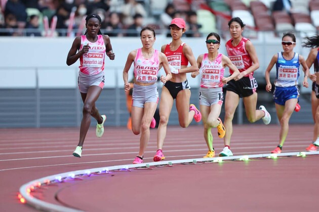 【5月3日 日本選手権10000mまで、あと55日】電子ペーサー（ウェーブライト）導入発表！ - スポーツナビ