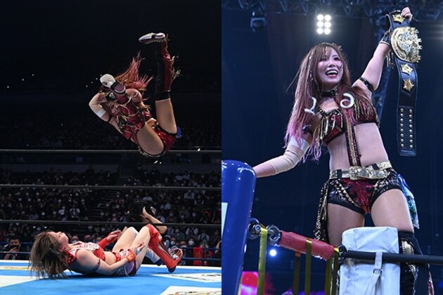 【新日本プロレス】IWGP女子王者KAIRIが1.4ドーム決戦への想いを激語り！ - スポーツナビ