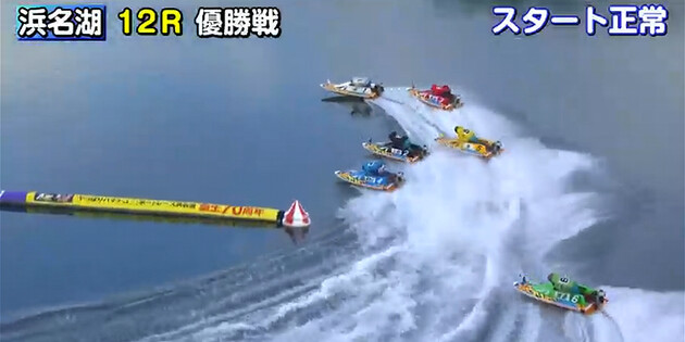 【BOATRACE】「全速全開」のスタートは03 一瞬動揺も峰竜太が速攻V！ G1浜名湖賞 - スポーツナビ