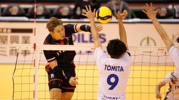 【バレー/Vリーグ】V1男子・JT広島、ジェイテクトが前日のリベンジを果たす。V1女子・KUROBE、岡山が上位チームに金星！ - スポーツナビ