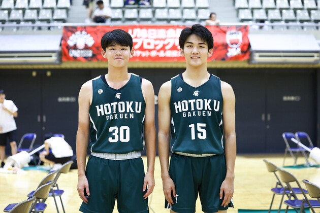 U18日清食品 近畿ブロックリーグ2024 男子 大会レポート 久保晴熙と三竿都希「チームをより進化させるために」報徳学園（兵庫県） - スポーツナビ