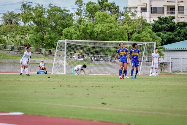 後半に3失点 上位の沖縄SVに完敗｜5/18(日) JFL第9節 vs 沖縄SV ハイライト、レビュー、監督コメント - スポーツナビ