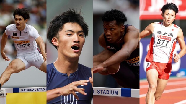【第108回日本選手権展望】男子トラック種目編：群雄割拠の100mは追い風参考ながら9秒台を出した栁田が一歩リードか。400m・110mハードル・400mハードルではパリ五輪即時内定者誕生に ...