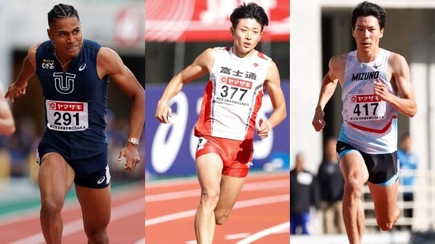 【第108回日本選手権展望】男子トラック種目編：群雄割拠の100mは追い風参考ながら9秒台を出した栁田が一歩リードか。400m・110mハードル・400mハードルではパリ五輪即時内定者誕生に ...