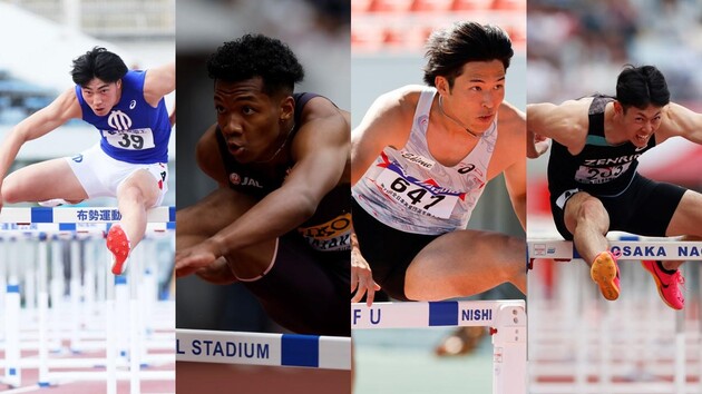 【第108回日本選手権展望】男子トラック種目編：群雄割拠の100mは追い風参考ながら9秒台を出した栁田が一歩リードか。400m・110mハードル・400mハードルではパリ五輪即時内定者誕生に ...