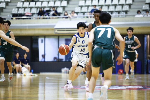 U18日清食品 近畿ブロックリーグ2024 男子 レポート 松尾和「僕たちはまだまだ成長できる」滋賀レイクス U18（B.LEAGUE U18） - スポーツナビ