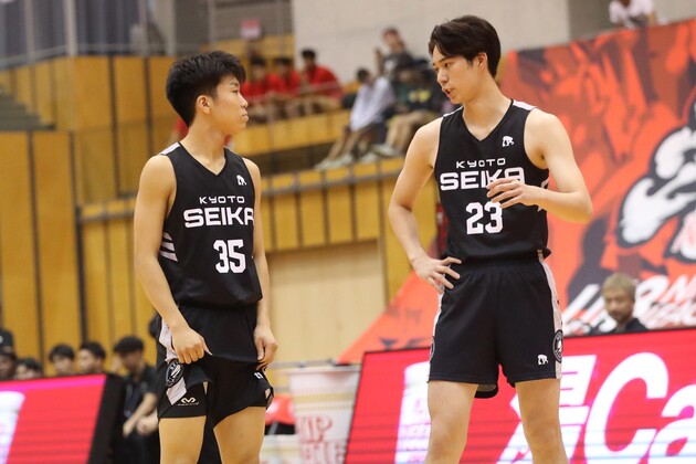 【U18日清食品トップリーグ2024 (男子) 大会レポート】「先発PGになって3年生と勝ちたい」 京都精華学園 #35 山崎燦吾 - スポーツナビ