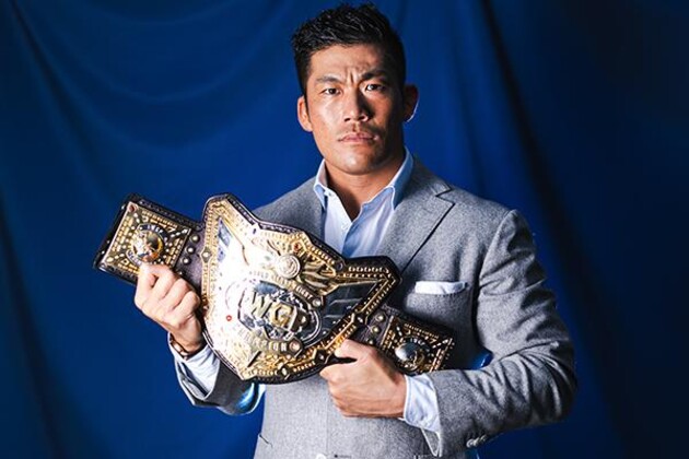 【NJPW】IWGP世界ヘビー級王者SANADA選手に直撃インタビュー！【G1】 - スポーツナビ