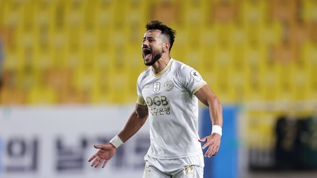 大邱FCのセシーニャ、1G1Aの大活躍でKリーグラウンドMVPに！ベスト11にはオ・ジェソクも - スポーツナビ